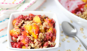 Mango Raspberry Crisp - Tabs & Tidbits