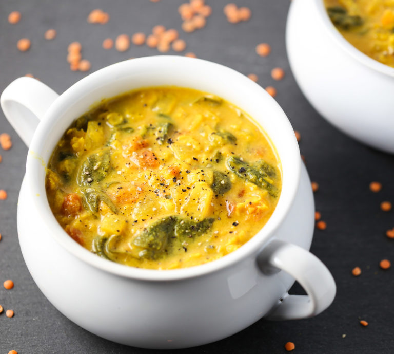 Golden Lentil Soup - Tabs & Tidbits