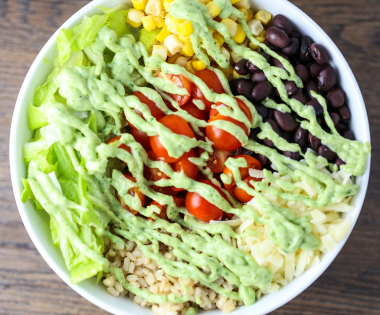 Easy Burrito Bowl - Tabs & Tidbits