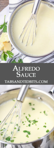 Alfredo Sauce - Tabs & Tidbits